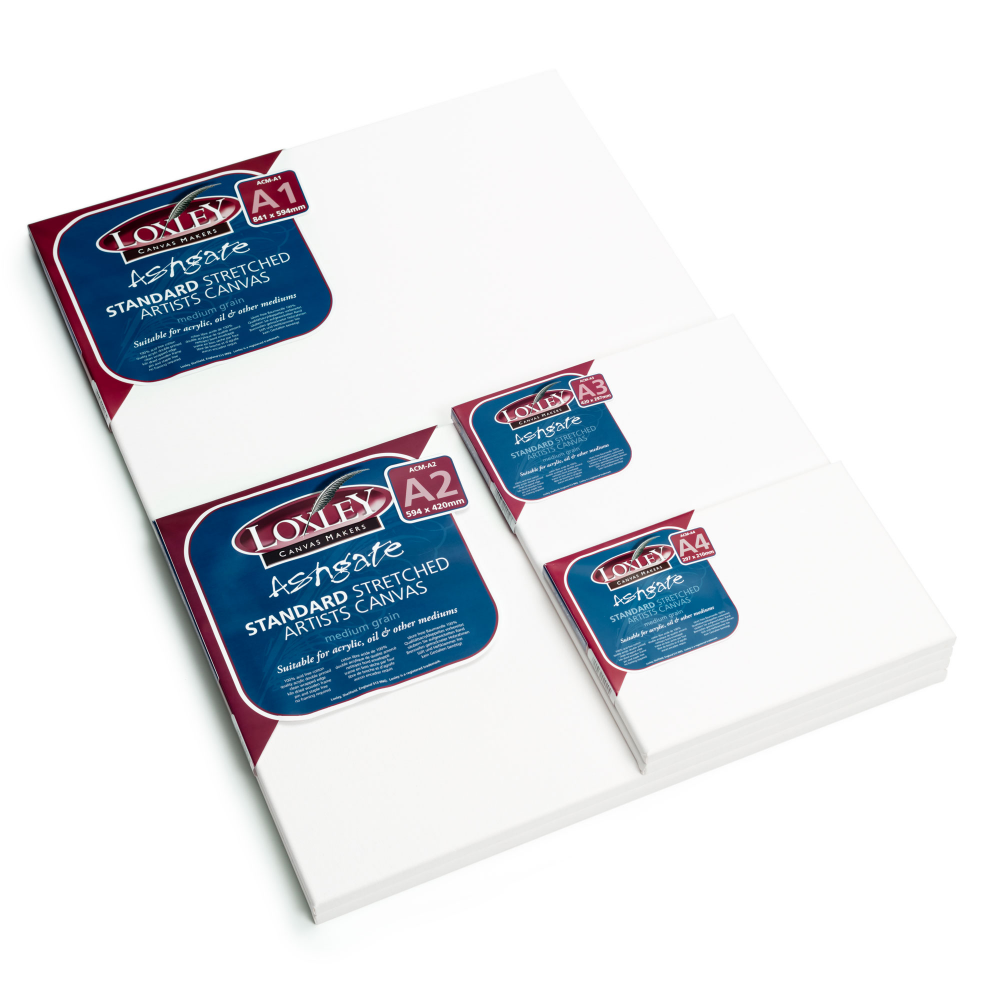 Loxley Ashgate Canvas 'A' Sizes - Traditional 16mm Depth – loxleyarts.co